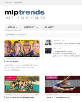 MIPCOM - The World’s Entertainment Content Market